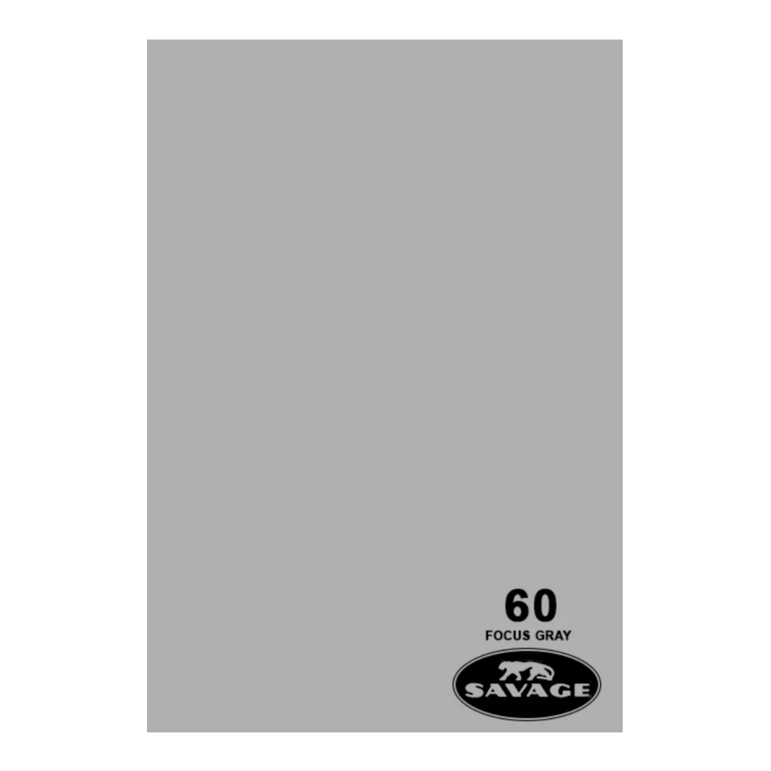 Savage Widestone Seamless Backdrop Paper 9x36ft (Focus Gray) – F8 Photo