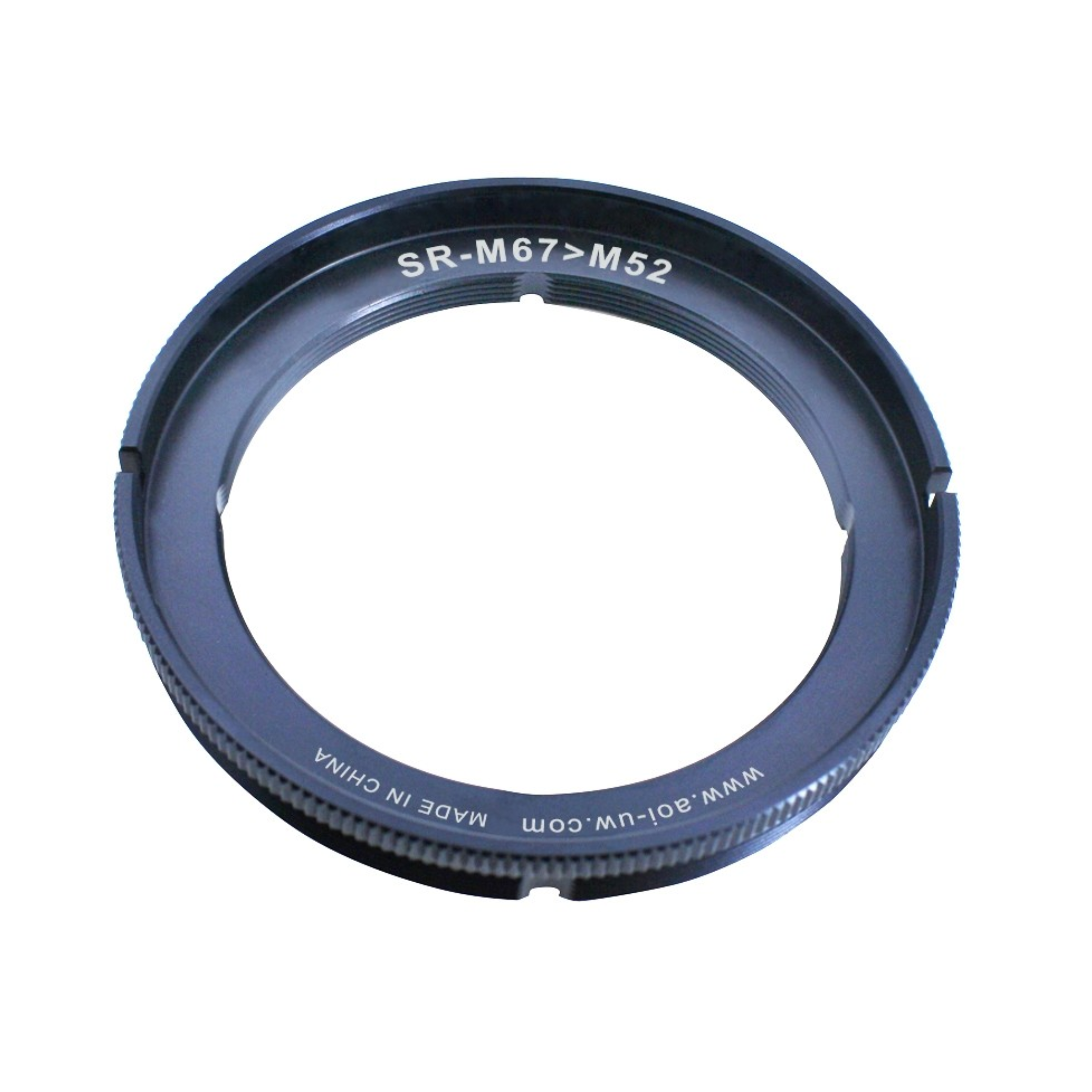 AOI Step-down Ring for M67 to M52 Version 1 – GMW Trading Inc. (F8 Photo)