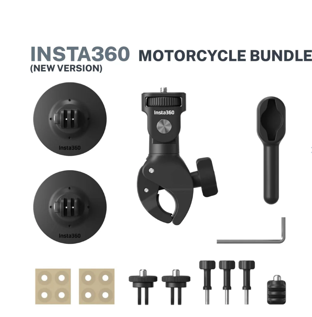 Insta360 Motorcycle Bundle Kit – F8 Photo